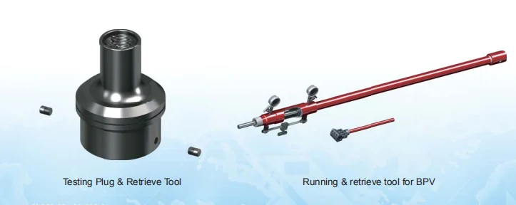 API BPV Wellhead Lubricator Running Tools - 1 Year Warranty