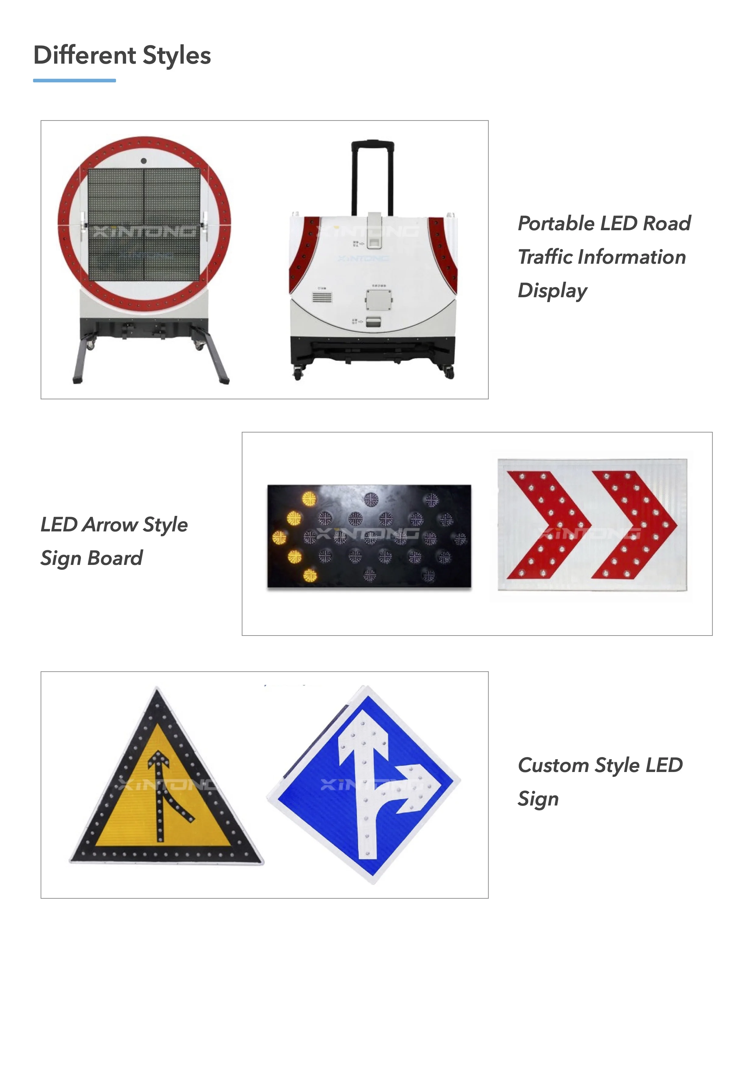 Reflective Safety Electronic Flashing Led Directional Arrow/speed Limit ...