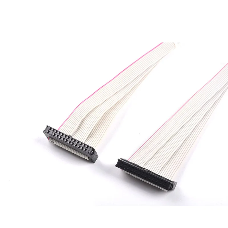 1.27mm Gray Ribbon Cable Harness Assembly 2651 Idc Cable Process 2.54 ...