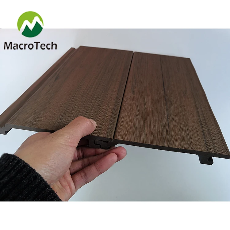 New Tech Wood Revestimiento De Pared Exterior Pvc Outdoor Wall Cladding ...