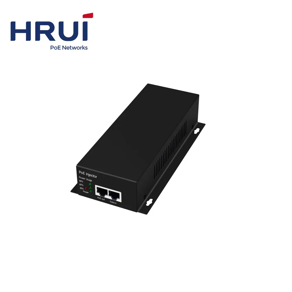 60w Gigabit Poe Injector Poe++ Ieee802.3bt Poe Ethernet Switch Power ...