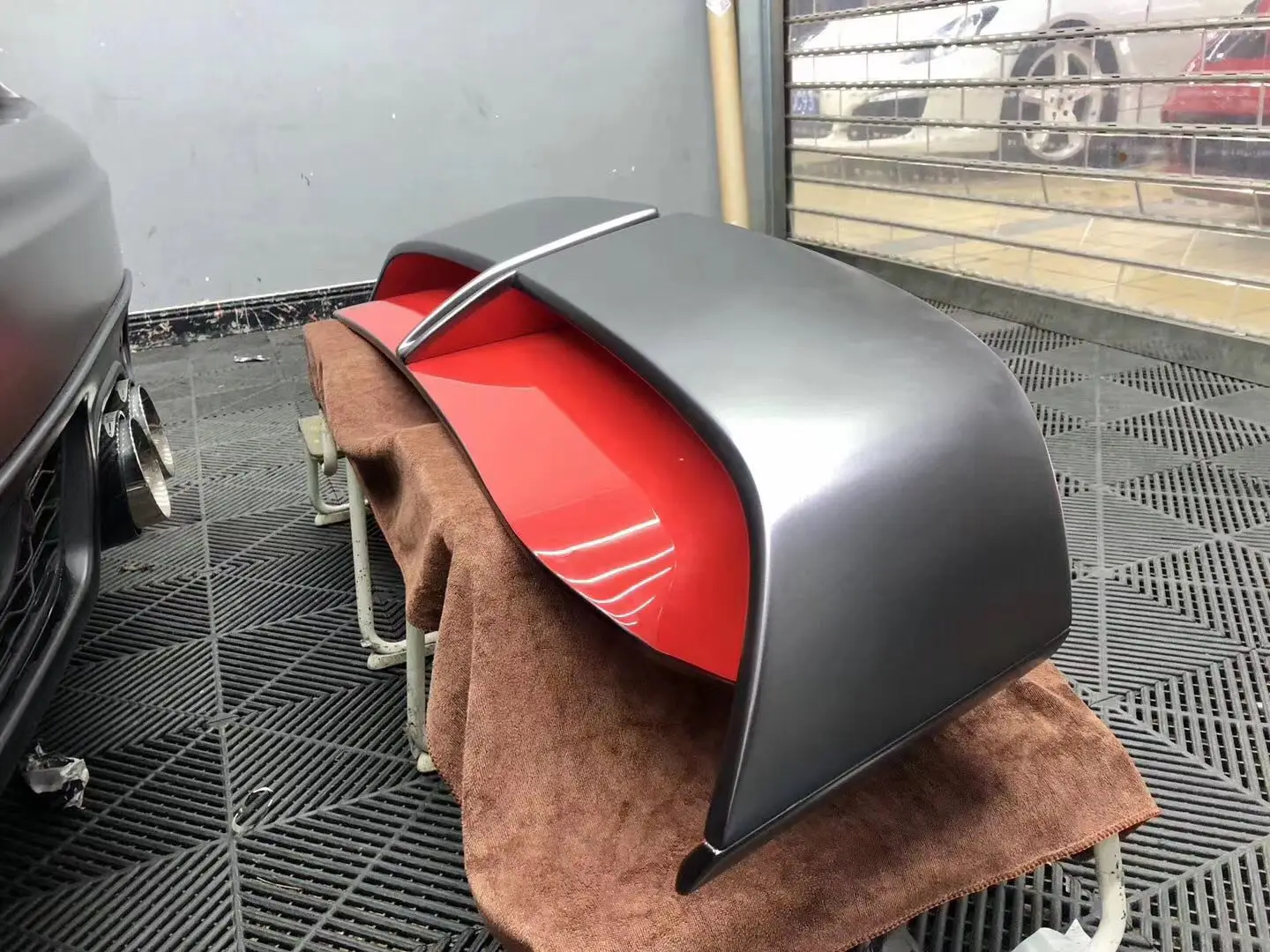 F55 F56 Mini Cooper GP3 Style Carbon Fiber Rear Trunk Spoiler