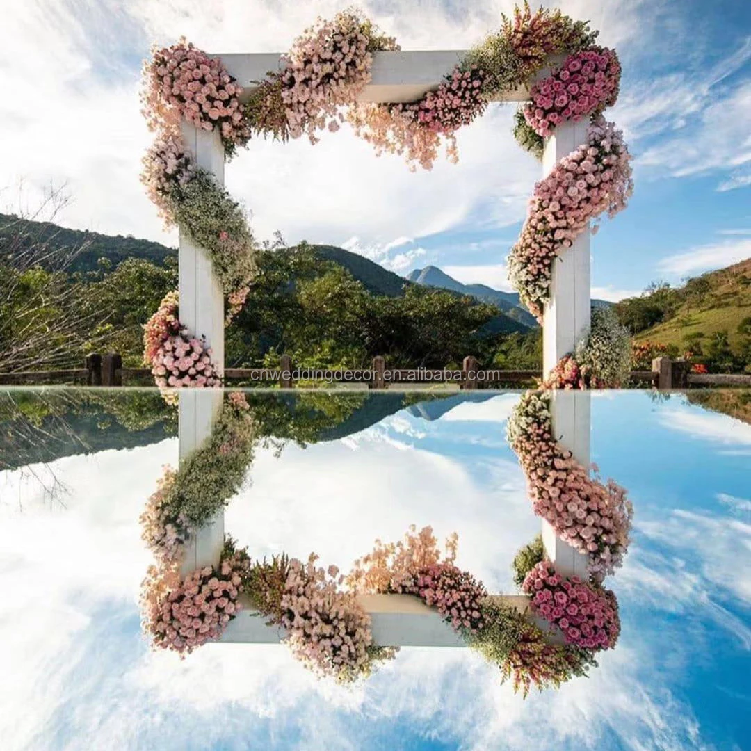 Sliver Mirror Carpet for Wedding Stage Decor - Buy Now