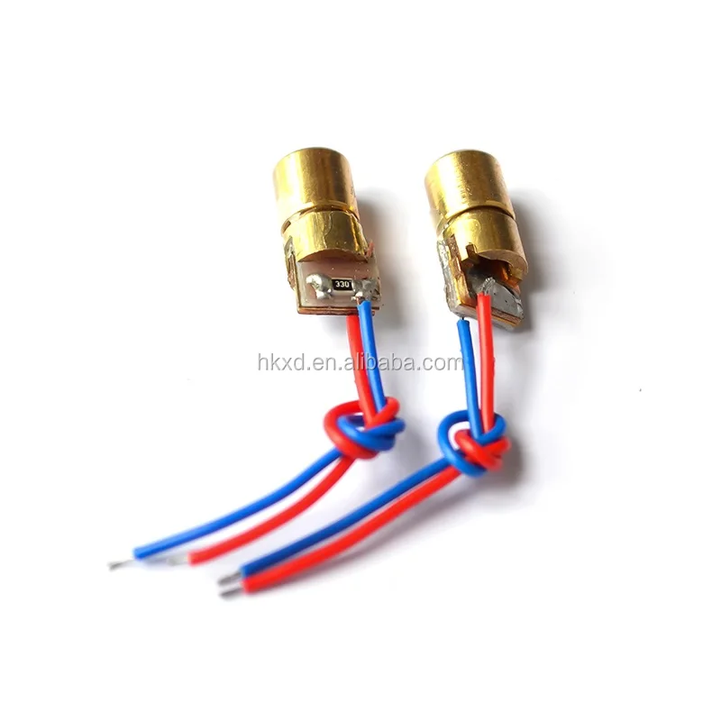 Mini Red Dot Laser Diode Module 650nm 5MW 6MM Diameter 3V Laser Diode ...