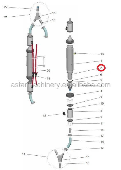1006252 Filter Element For Optifeed Pp05 Pump 30*40*240 - Buy Filter ...