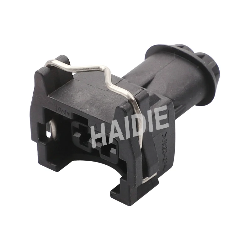 2 Pin Female Waterproof Automotive Injector Black Auto Housing Wiring ...