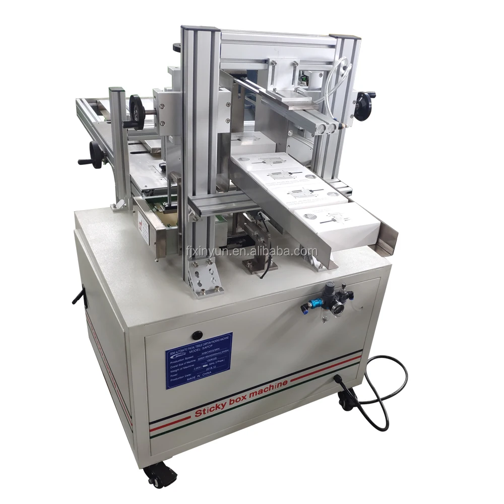Manual Facial Tissue Carton Box Packing Machine - Buy Facial Tissue ...