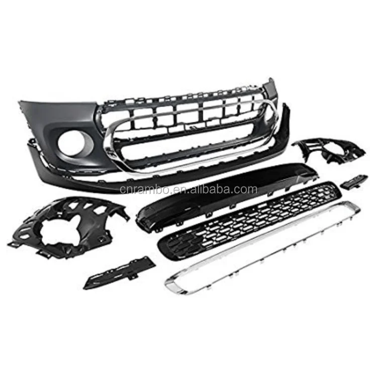 OEM 51117301622 mini f56 parachoques delantero banda Negro spoiler ...
