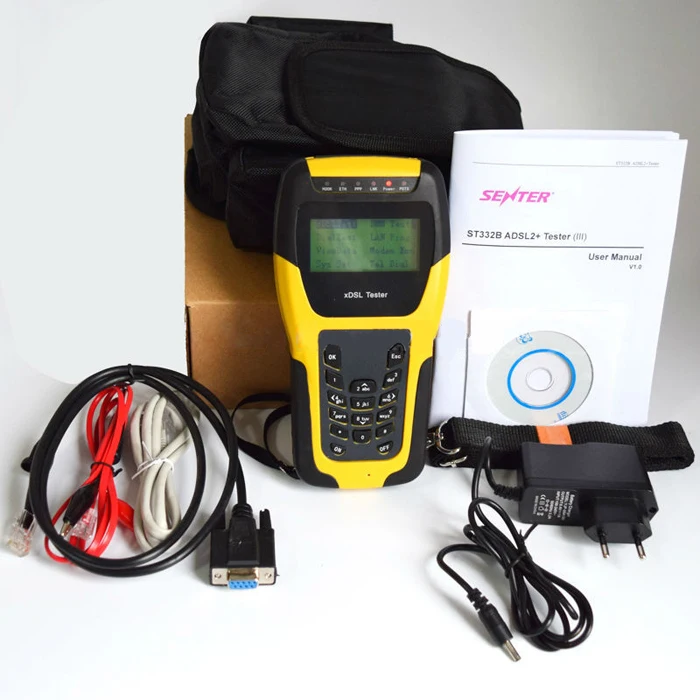 Senter Vdsl2 Tester St332b Dmm Ping Li-ion Battery Ce Certificate Xdsl ...