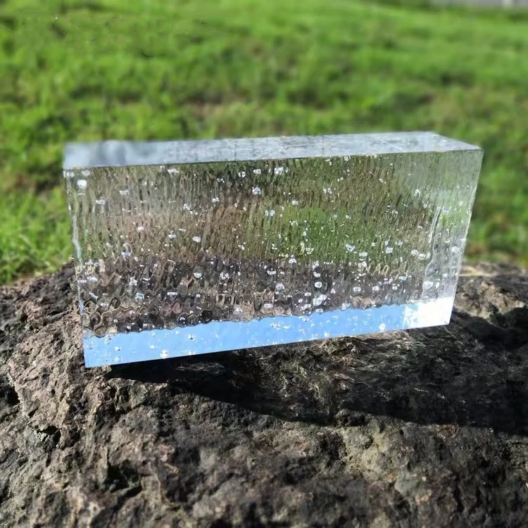 Solid Crystal Block Glass Brick for Architecture - Vatti