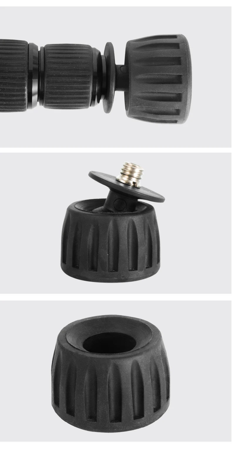 BEXIN Non-Slip Rubber Tripod Foot Pads - Heavy Suppression Pads