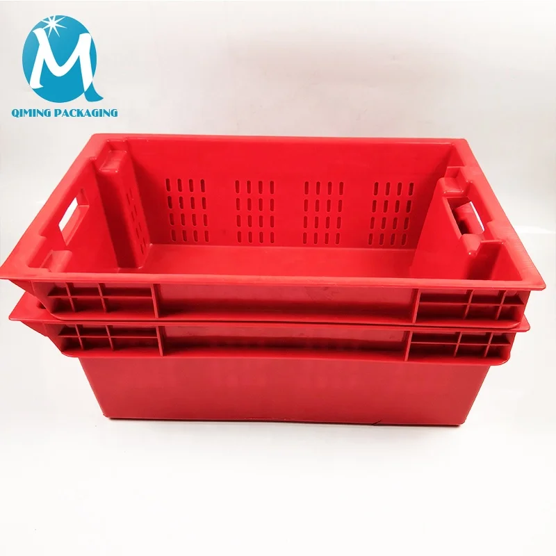 Durable and Recycled Meshed Plastic Baskets for Storage