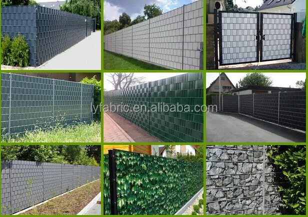 Privacy Garden Fence Panel Cover - Durable PVC Strips