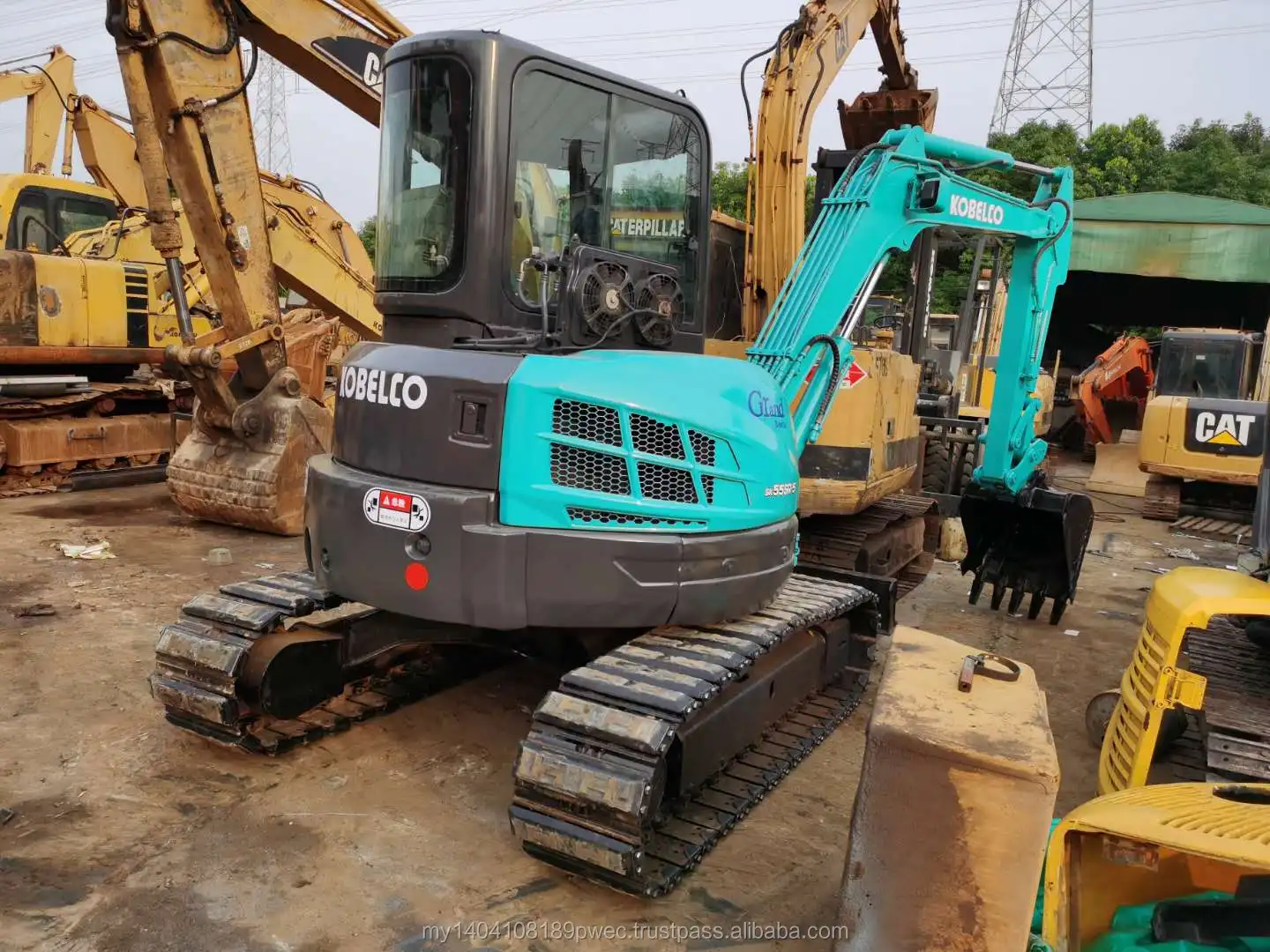 Used Original Japan Kobelco Sk55 Excavator - Buy Used Kobelco Sk55 ...