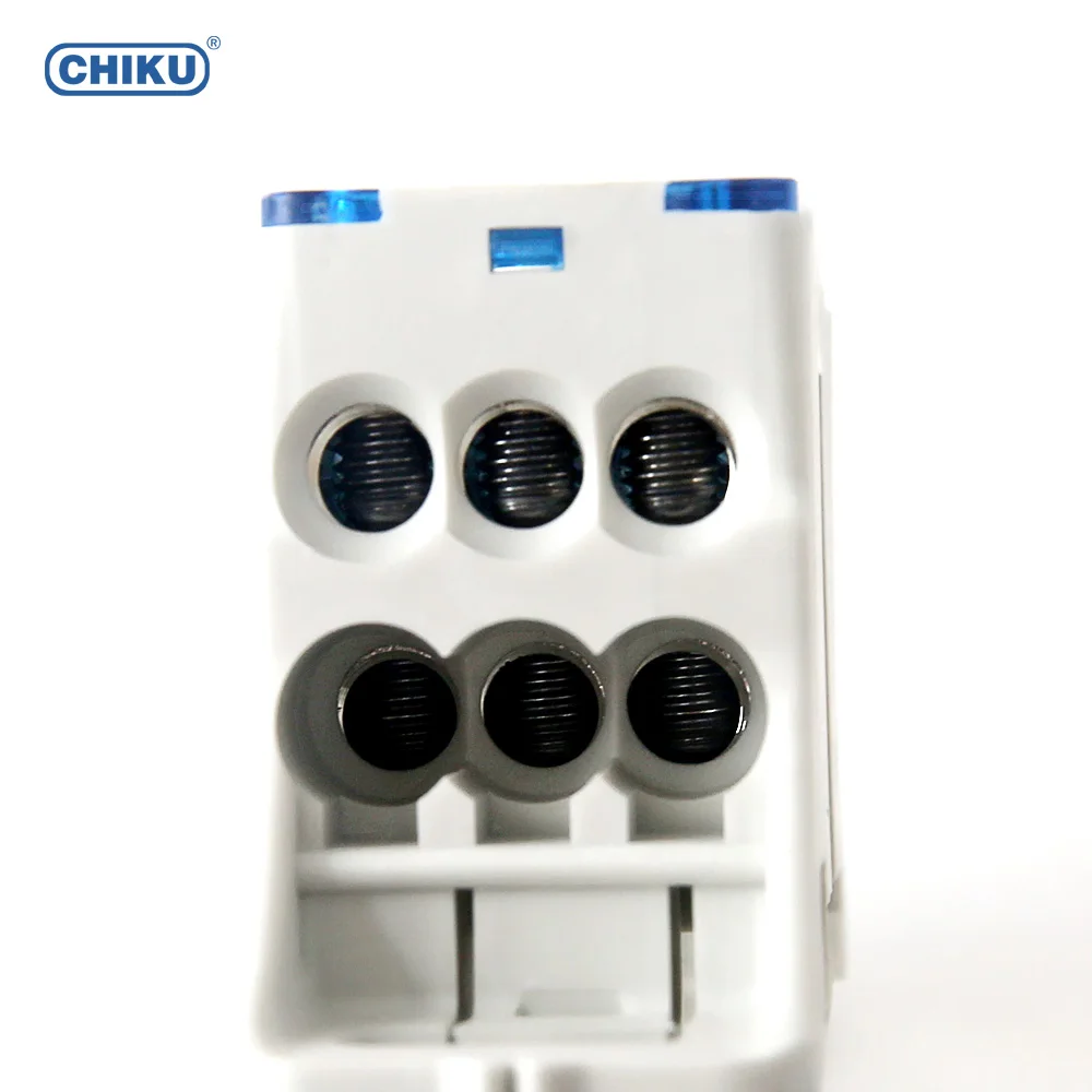 Ukk 160a Unipolar Modular Screw Power Distribution Terminal Block,Din Rail Connectors - Buy ...