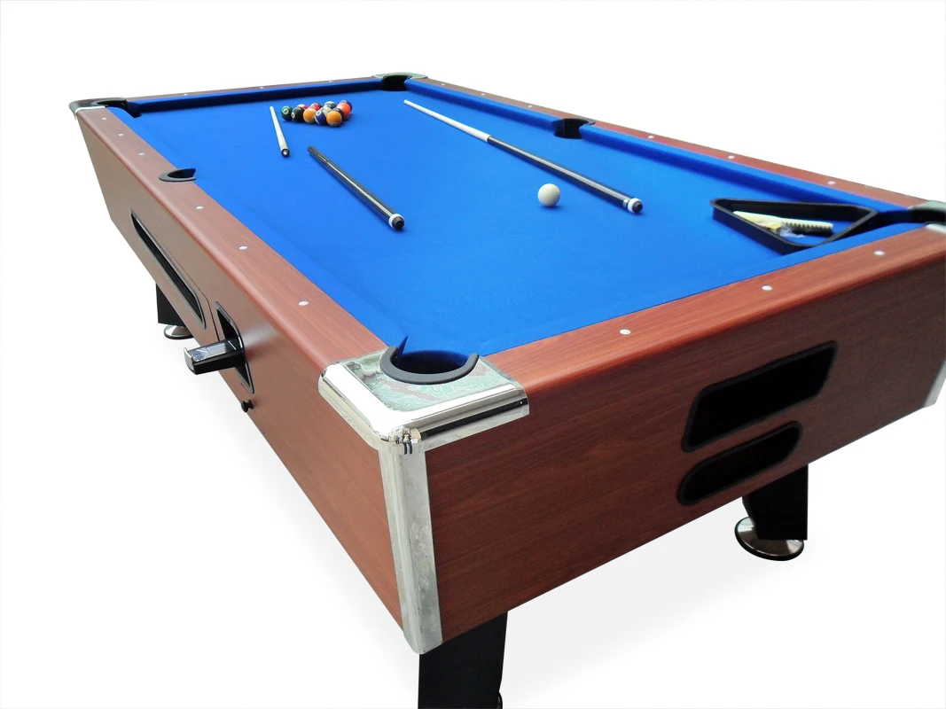Custom 7ft/8ft/9ft Coin Operated Token Slate Top Billiard Pool Table ...