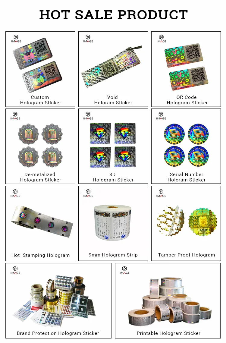 Optical Diffraction Holographic Sticker In Sheet - Buy Diffraction ...