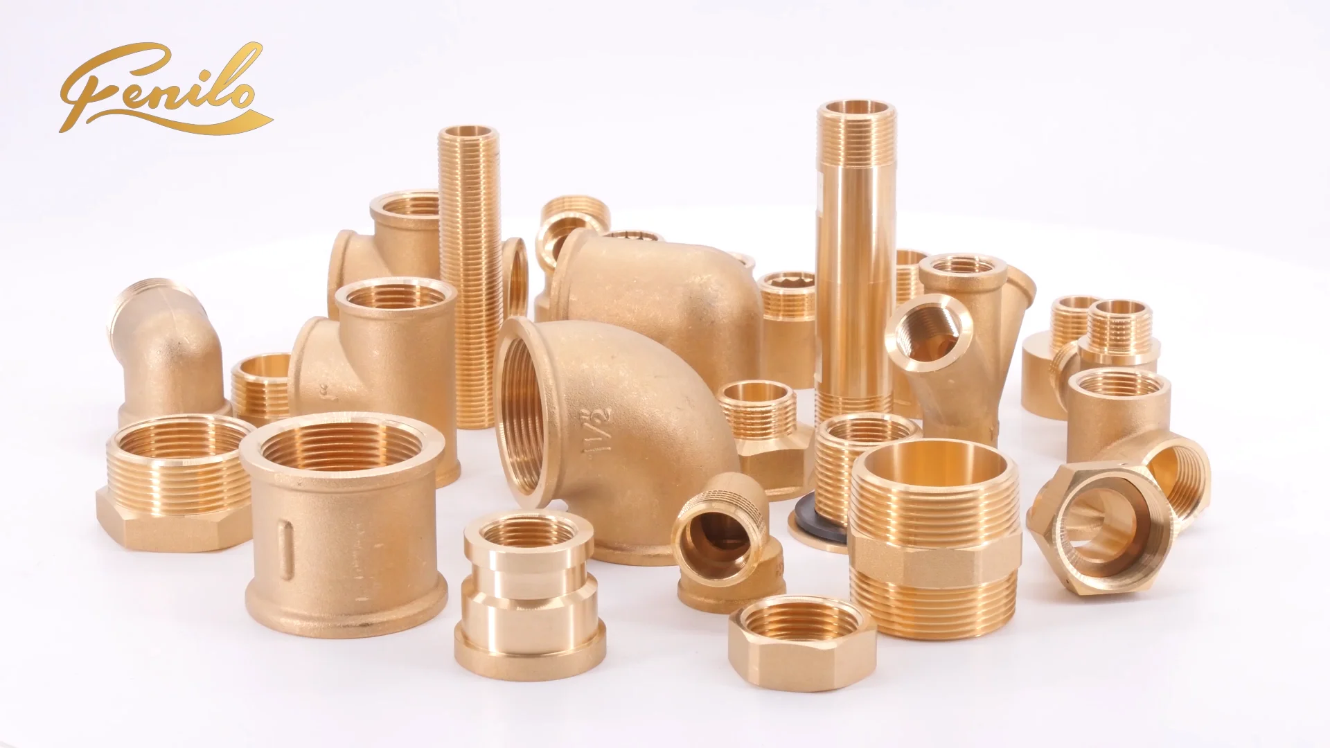 3 Way Tee Plumbing Fitting Sanitary Water Forged Brass Plumbing ...