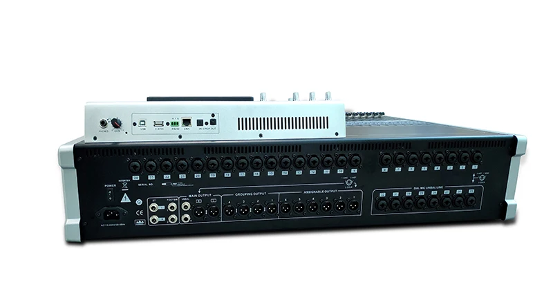 32 Channel Digital Mixer with Built-in 4 Channel Dual DSP Effects