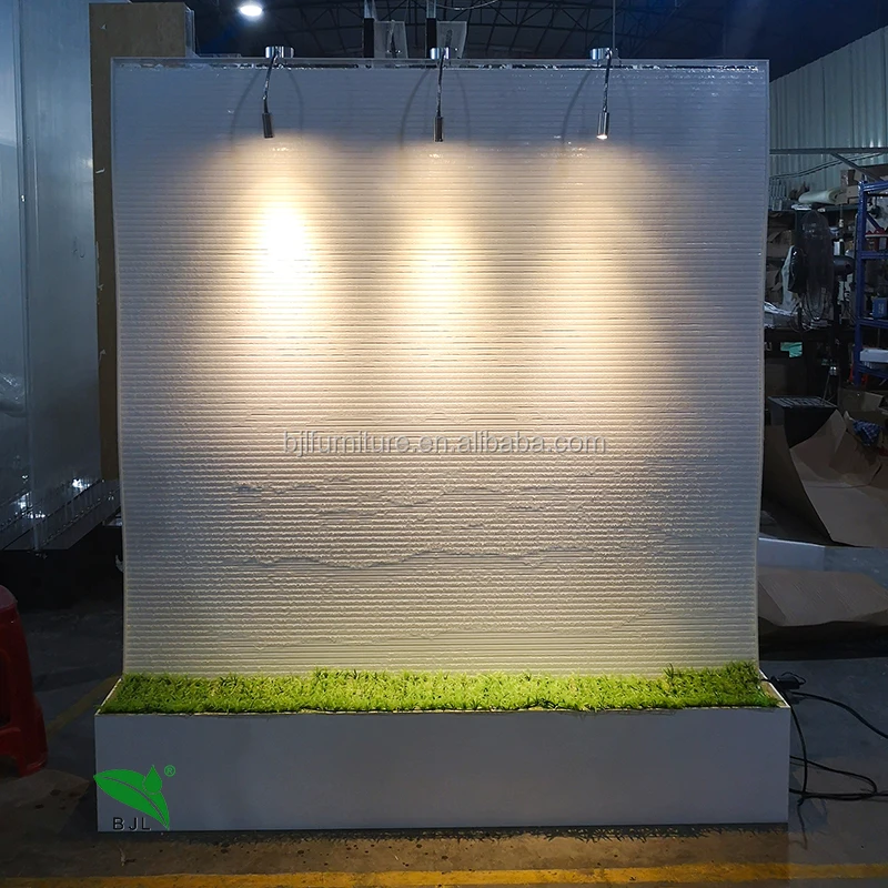 Hotel lobby wall decoration indoor waterfall water features| Alibaba.com