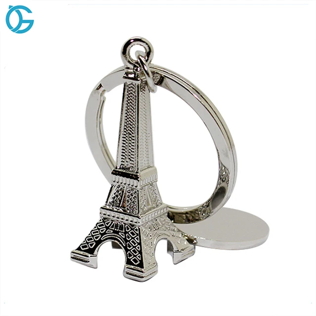 Promotional Item 3d Eiffel Tower Metal Key Ring - Buy Promotional 3d ...