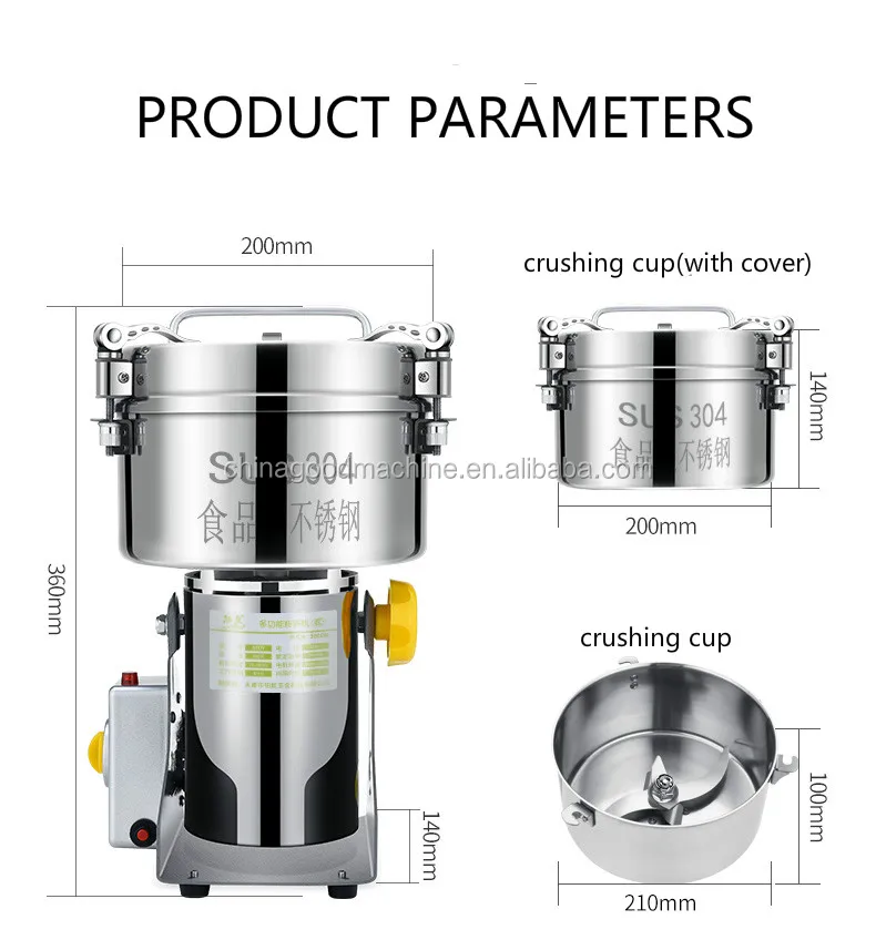 Powder Grinder for Cremated Remains - Human & Pet Cremation Grinding Miller