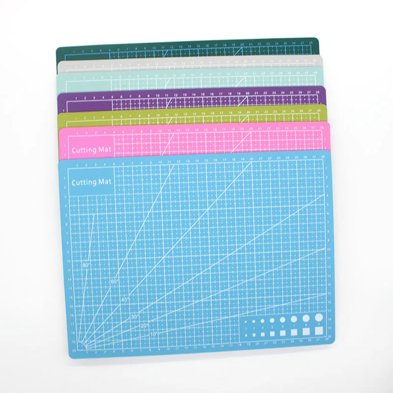 A4 Pvc Cutting Mat Cutting Pad Patchwork Double Printed Self Healing ...