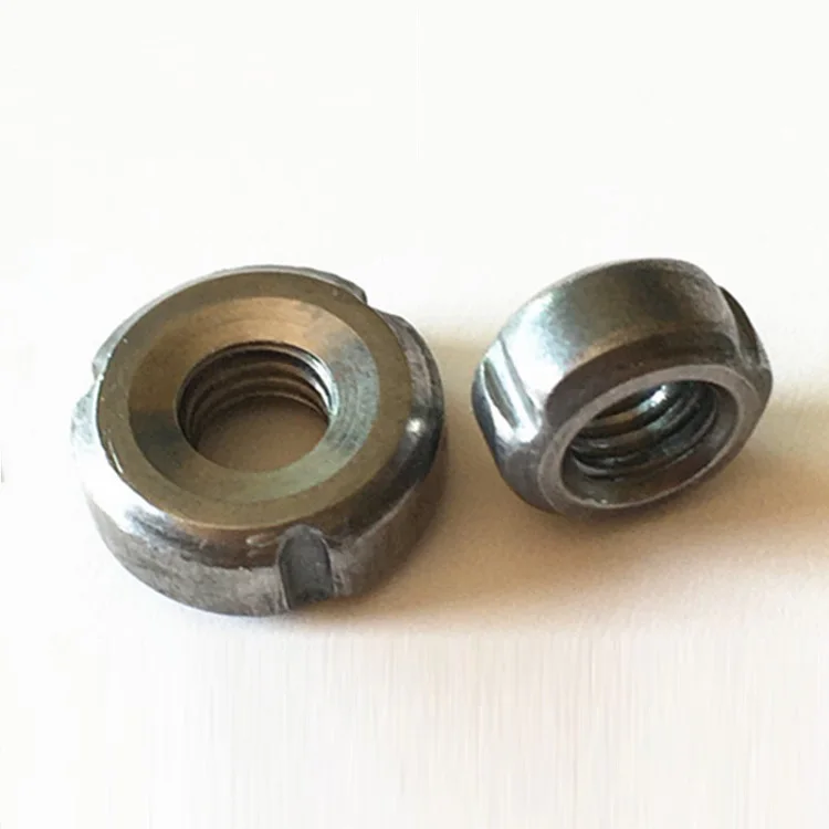 M6 Round Nut - Durable Carbon Steel with Internal Thread