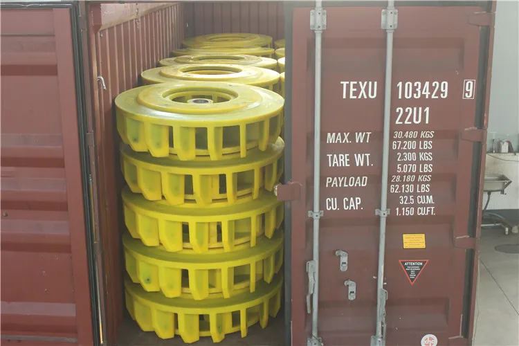 PU Flotation Cell Impeller for Mining - Durable Polyurethane Stator and ...