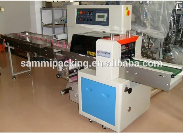 Full Automatic Hot Sealing Horizontal Wrapping Machine Flow Pack ...