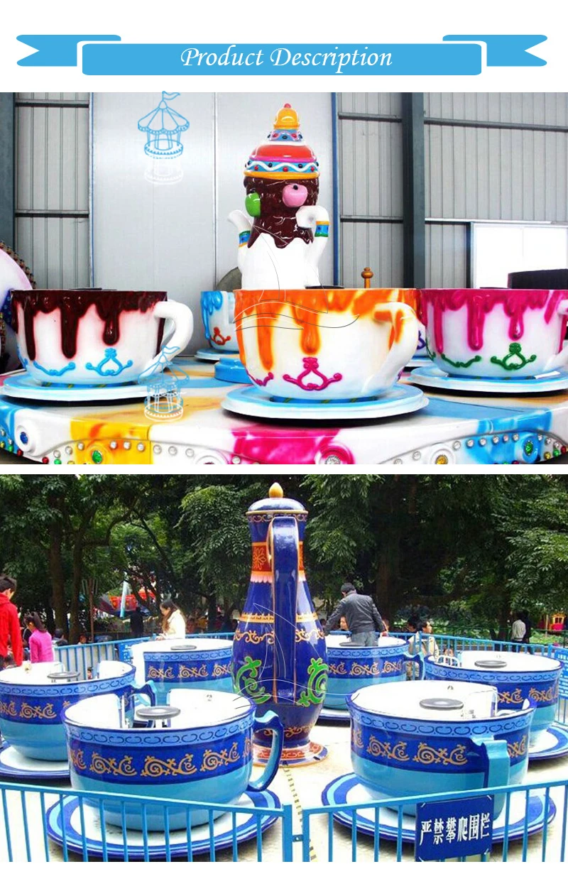 ACNH Tea Cup Rides - Enjoy 12 Rotary Tea Cup Amusement