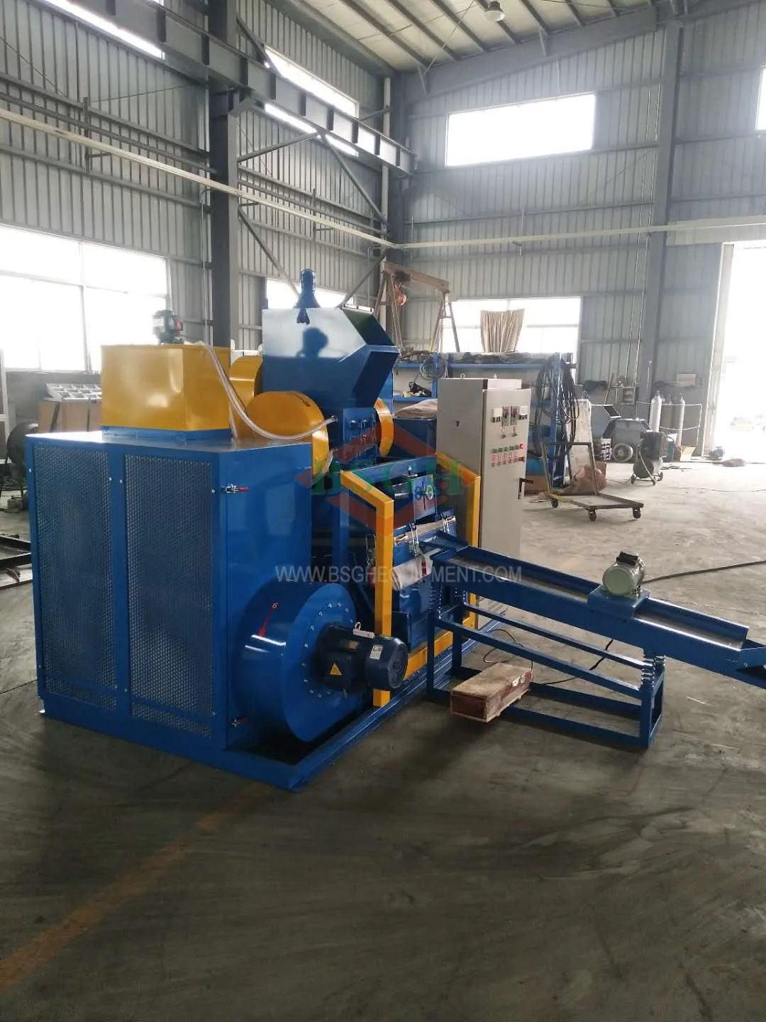 Used Wire Stripping Machine Waste Recycling Plant Copper Wire ...