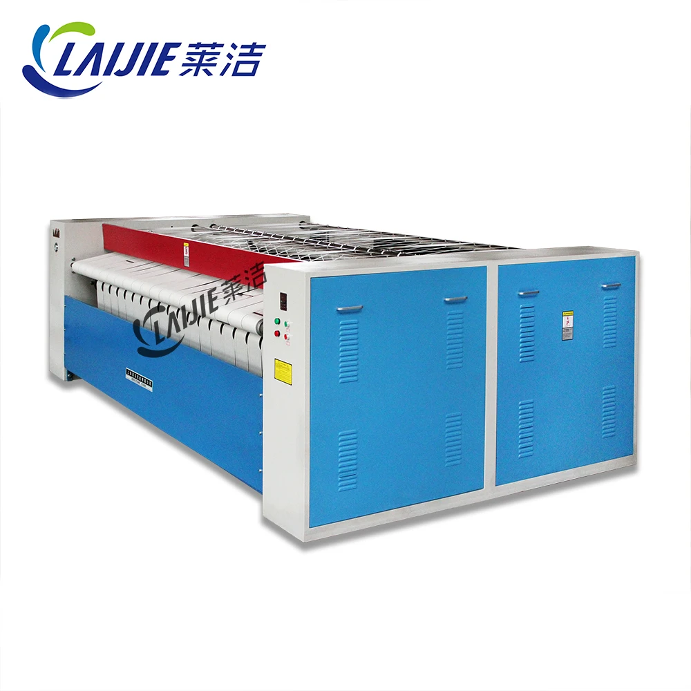 800 Mm Diameter Hotel Industrial Roller Iron Laundry Flatwork Ironer ...