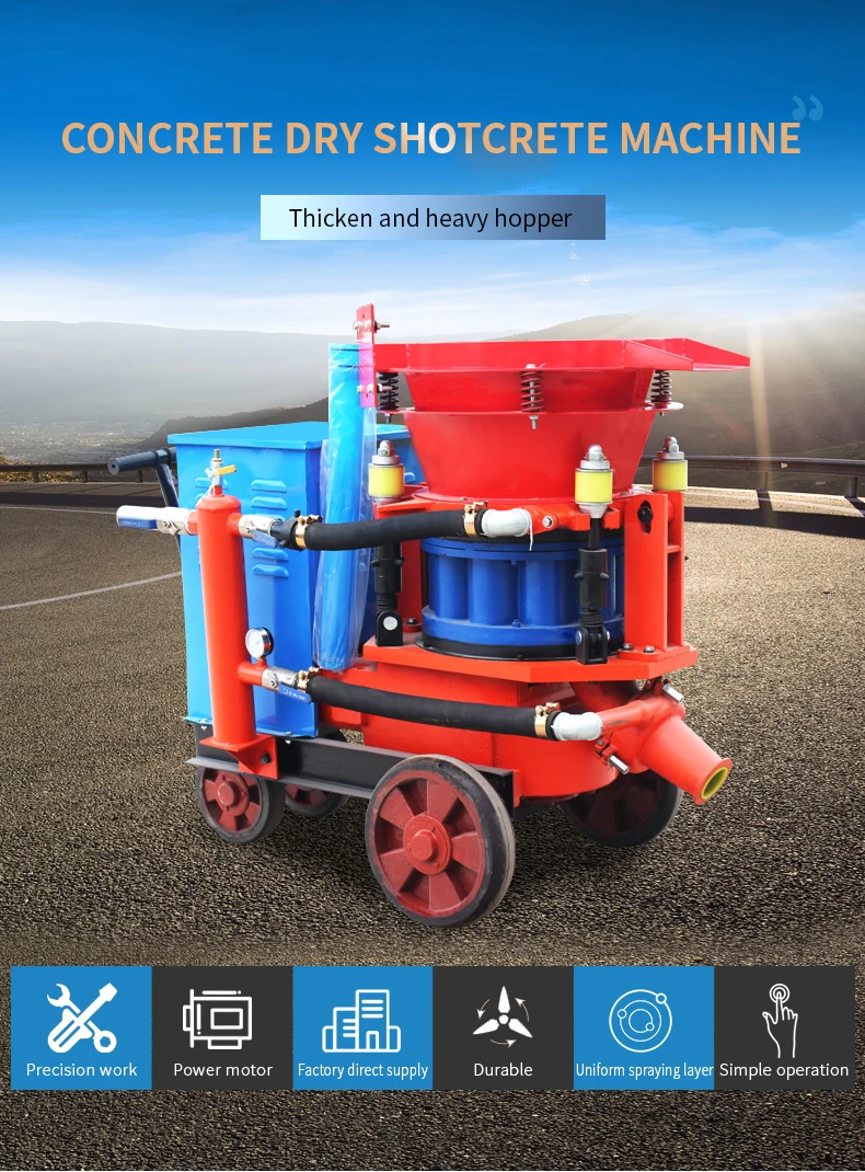 Precast Shotcrete Wall Panel Machine 5 M3 H Wet Shotcrete Machine Good ...