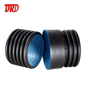 48 Plastic Road Culverts Hdpe Double Wall Corrugated Drainage Pipe - Buy Hdpe Double Wall ...