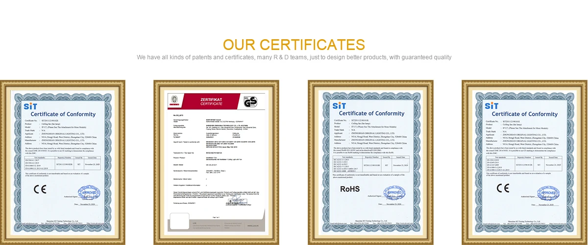 Company Overview - Zhongshan Original Lighting Co., Ltd.