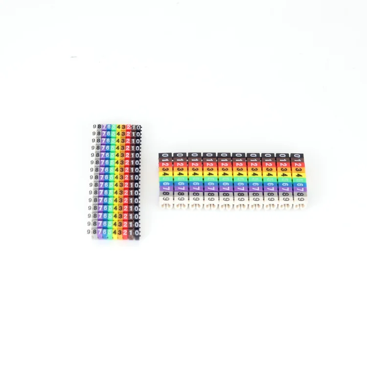 Customized Insulate Lan Clip Cable Marker Plastic Lan Cable Markers ...