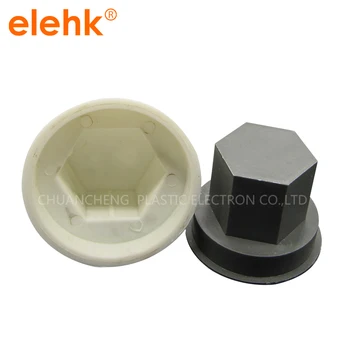 Hex Nut Caps Silicone Plastic Cover M24 Round Silicone Rubber Round Cap ...