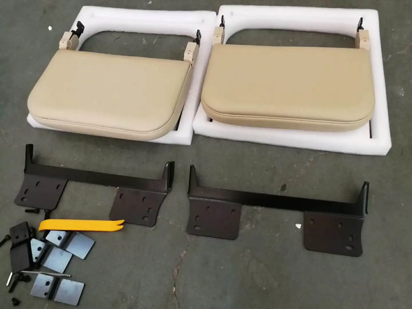 Hotsale Luxury Car Seat Back Footrest Right And Left Sets For Suv Vans ...