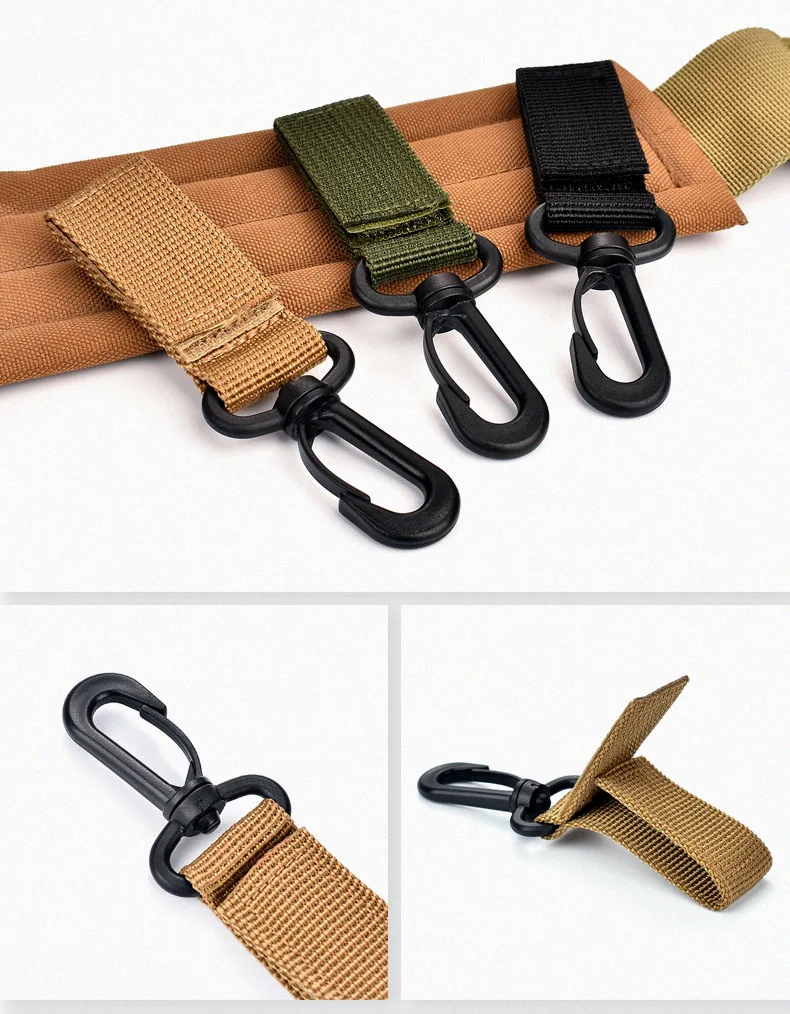 Key Holder Tactical Canvas Nylon Clip Keychain With Utility Duty Belt ...