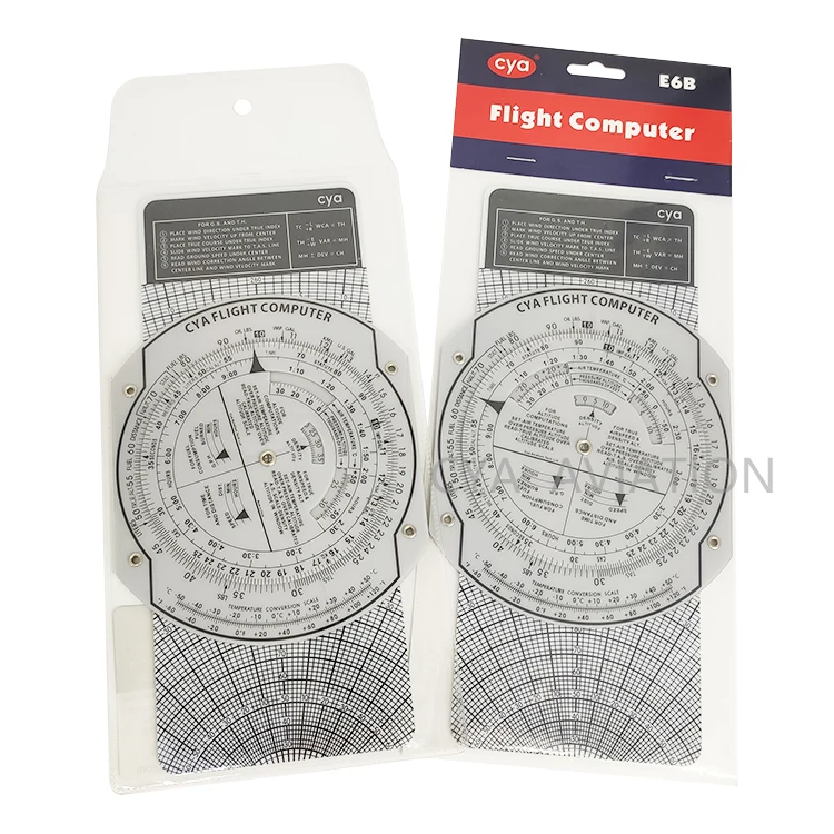 E6B Flight Computer - Plastic Slide Graphic Navigation Tool