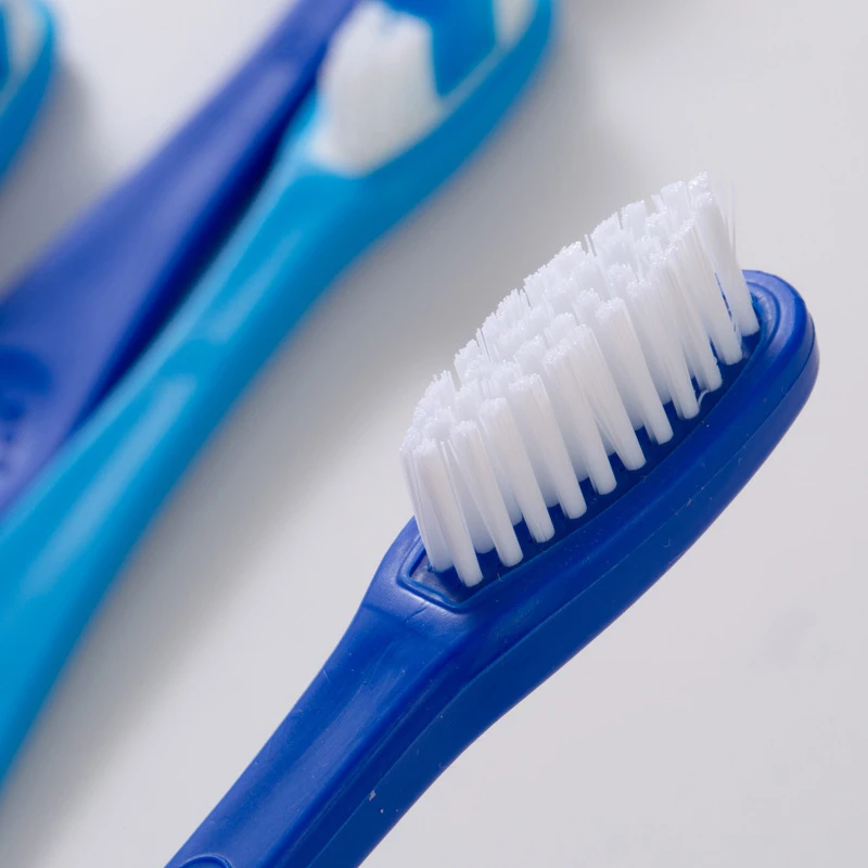 Short Soft Silicone Rubber Handle Anti-swallow Adult Prison Toothbrush ...