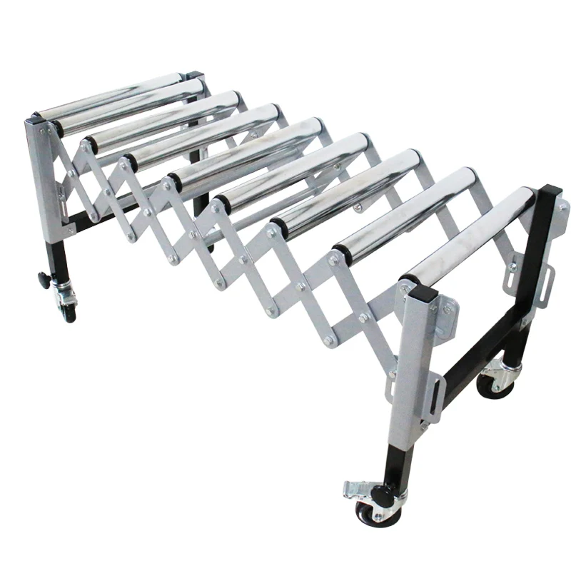 Industrial Roller Tables Heavy Duty Roller Table Conveyor Stand Roller ...