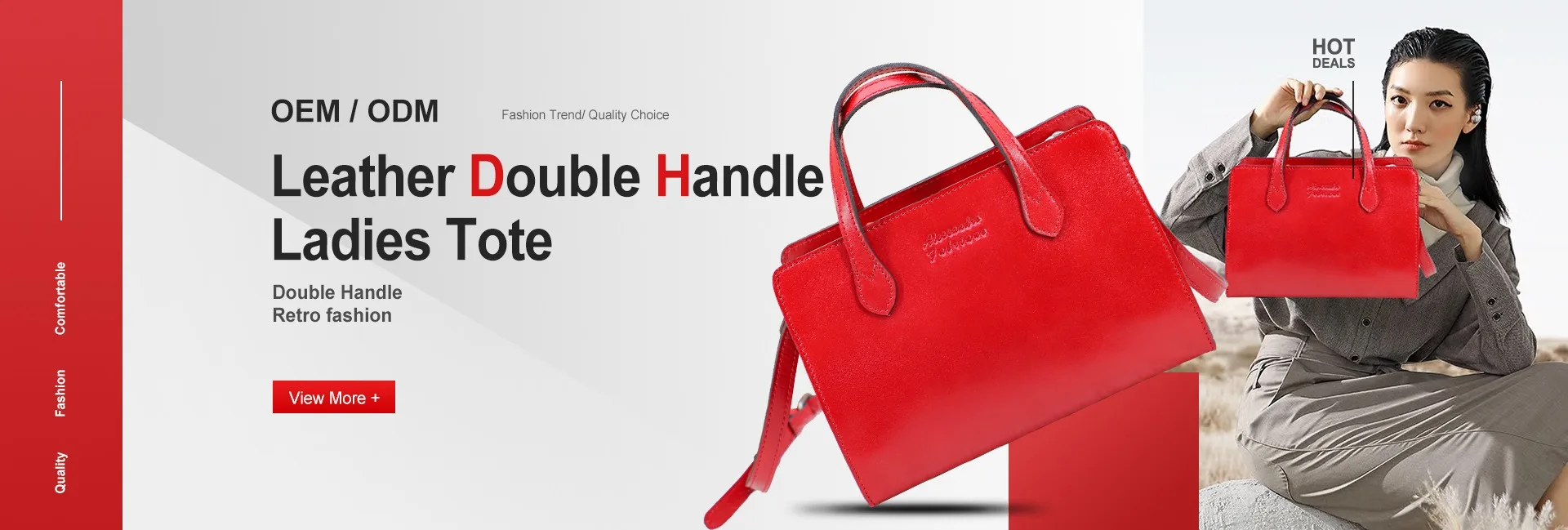 Longnan Fabriano Leatherware Ltd. - Leather Handbag , Shoulder Bag