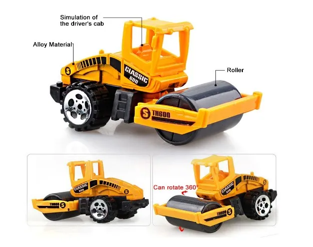 JINYU Kids Die-Cast Metal Toy Truck - Construction Fun