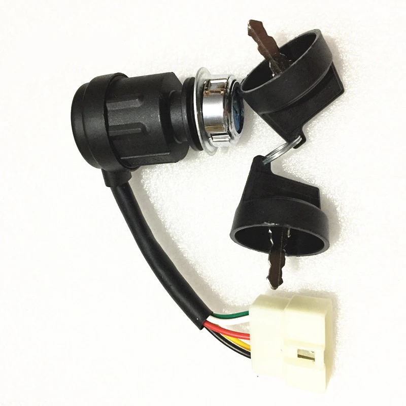 5 Wires Ignition Key Electric Switch Diesel Generator 4500 5500 6500 ...