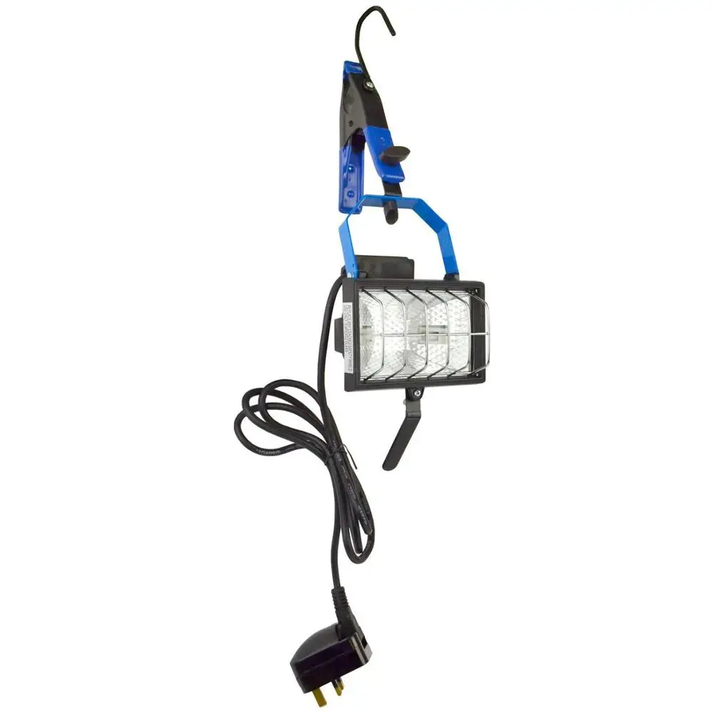 Portable Clamp Floodlight Spot Lamp Garden Indoor Outdoor Powerful ...