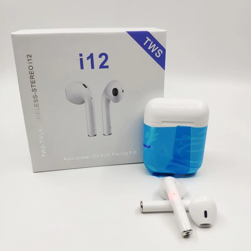 Fast Delivery I12 Tws V 5.0 True Wireless Earbuds Touch Control I12 Tws ...