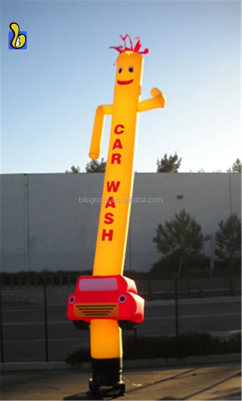 Inflatable Advertising Puppet Tube Man Carwash Air Dancer - Buy Air ...