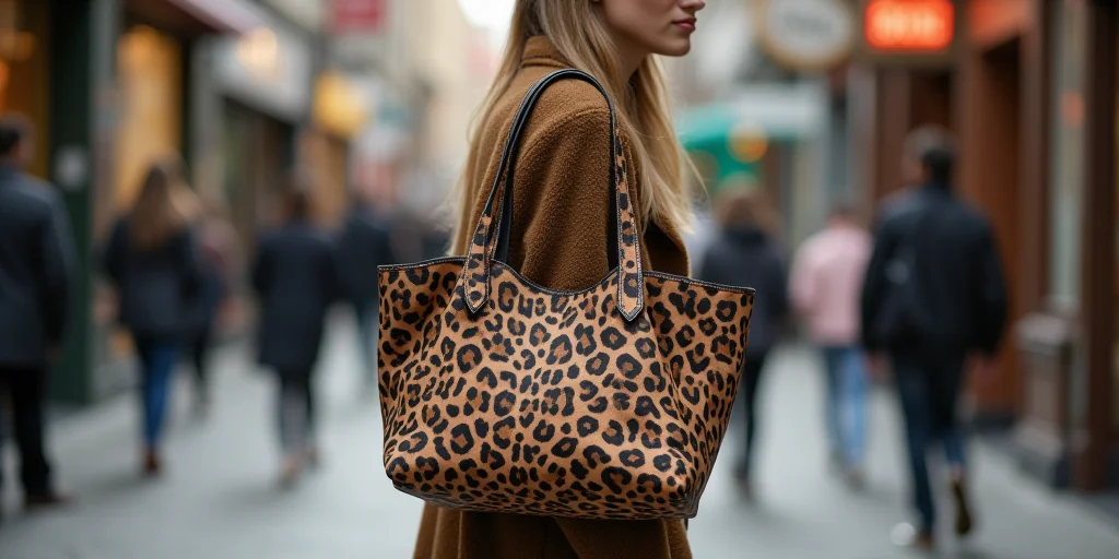 Large Leopard Tote Bag – Stylish & Spacious on Alibaba.com